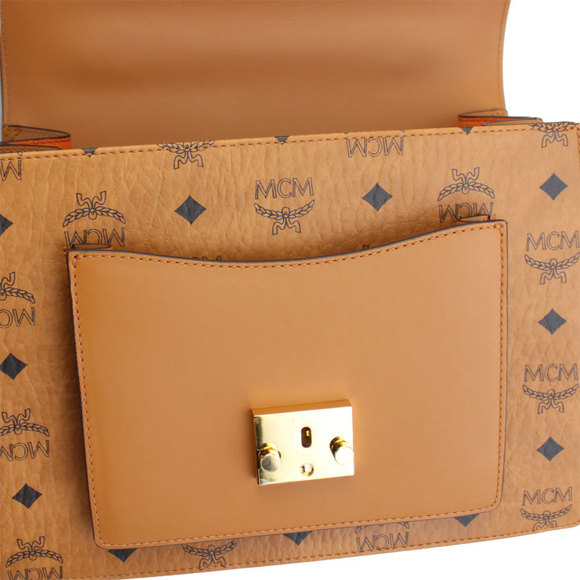 MCM | Bags | Mcm Hand Patricia 2way Brown Cognac Shoulder Bag | Poshmark